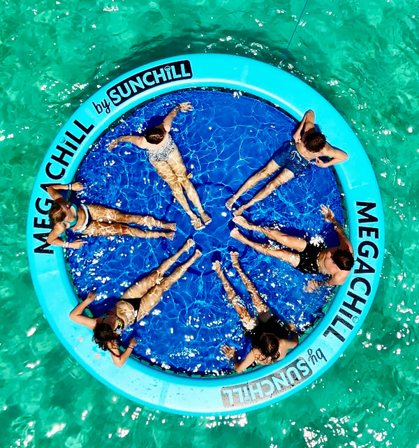 Megachill | Large Water Floaty for Pools, Lakes, and Ocean Fun
