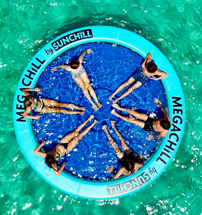 Megachill | Large Water Floaty for Pools, Lakes, and Ocean Fun